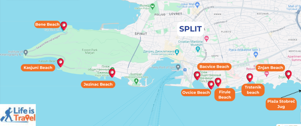 Split, Croatia: 9 Best Beaches